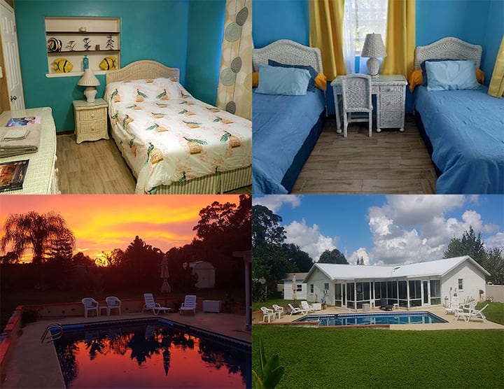 🚀🚀Space Coast Superhost ~ 2 Bedrooms🚀🚀 - Titusville, FL