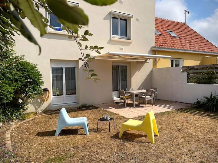 Appartement 2 Pièces Sur Jardin à 50m De La Plage - Lomener