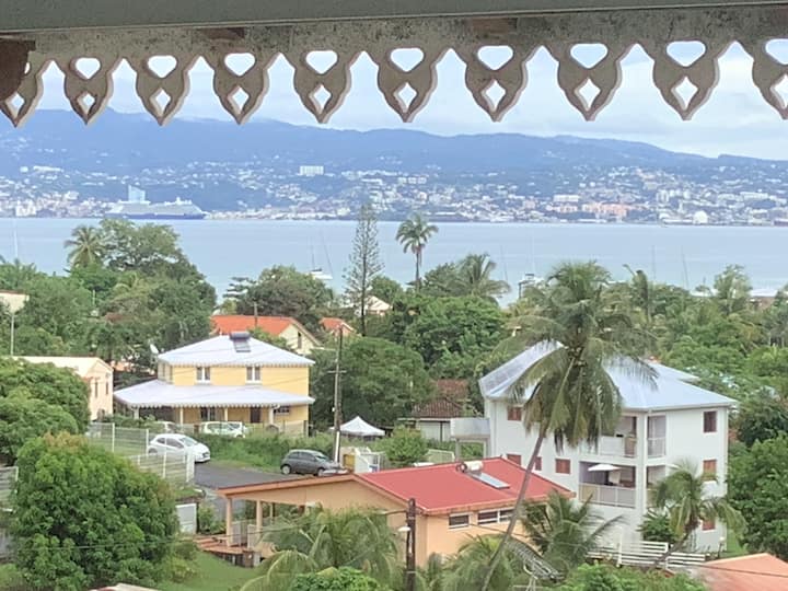 Logement Tout Confort, Calme Et Belle Vue Mer - Martinique