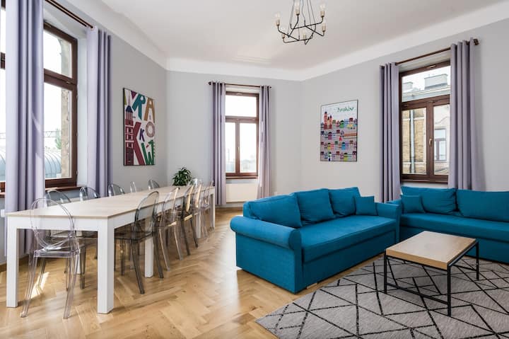 Piękny Apartament, śWietna Lokalizacja, Centrum - クラクフ