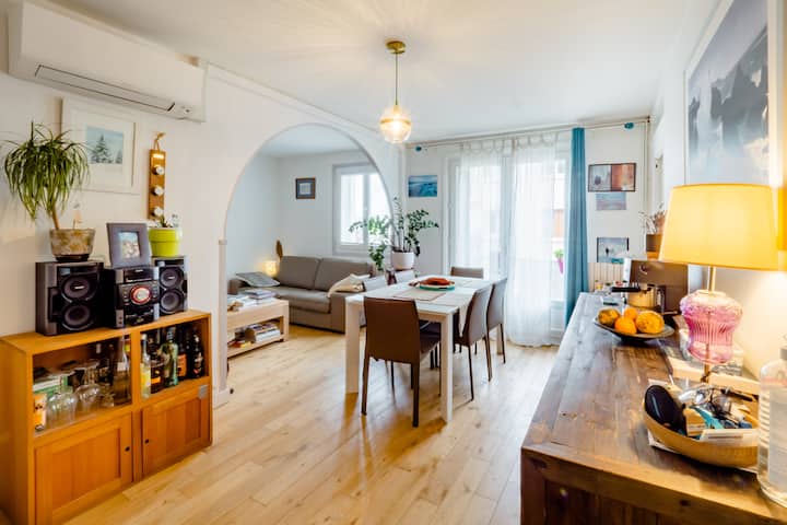 1room At 5' Campus, Chuga, Tramway, Musée - Grenoble