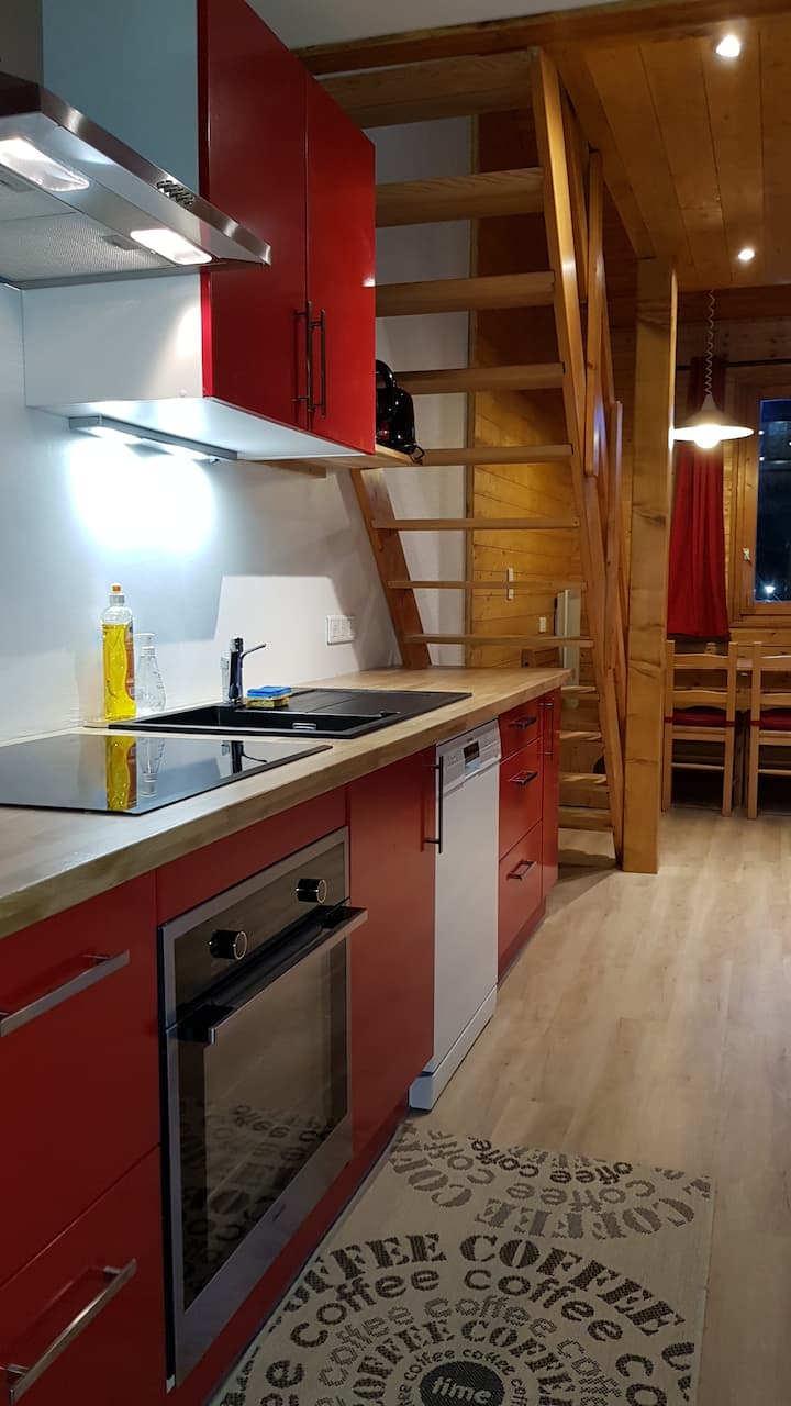 Duplex Valmorel 40m² 6 Pers  2 Sdb Pied Des Pistes - Les Avanchers-Valmorel