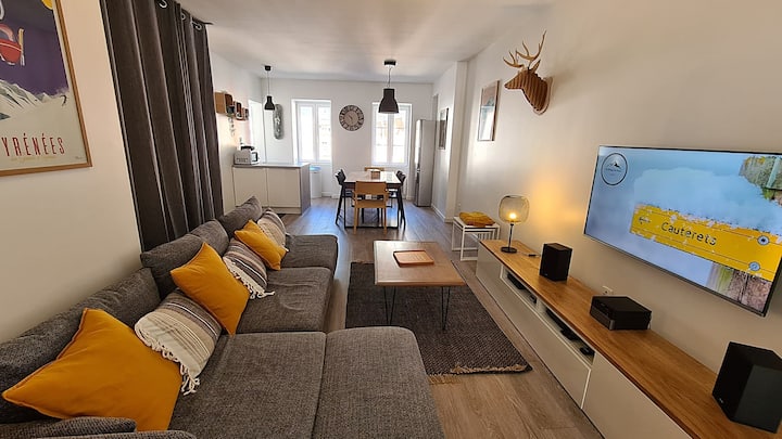 Appartement Bohème Chic/vue Montagne/centre Ville - Cauterets