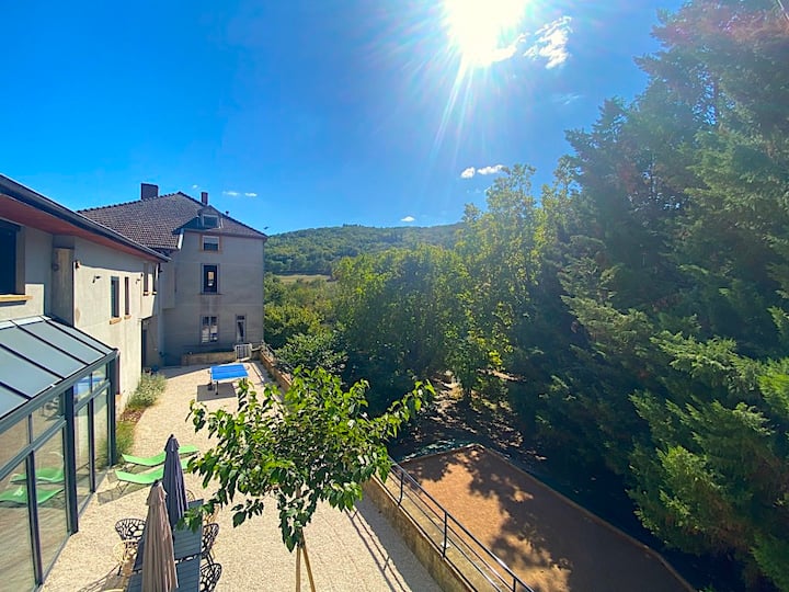 Au Songe De L'eau, Gîte De Charme 20 Couchages - Beaujolais