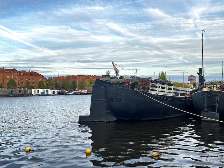 Houseboat On The Amstelriver -