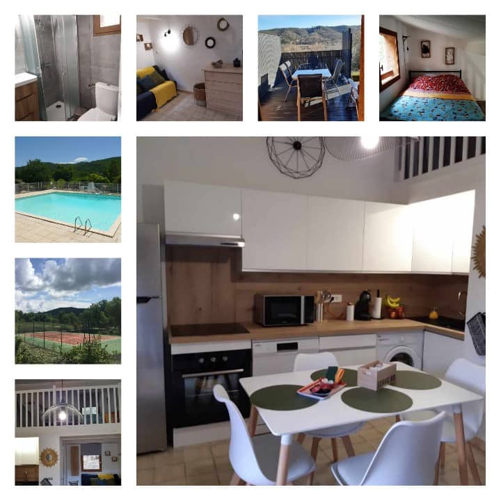 Mazet 4 Personnes Piscine Tennis Gorges Du Verdon - Esparron-de-Verdon