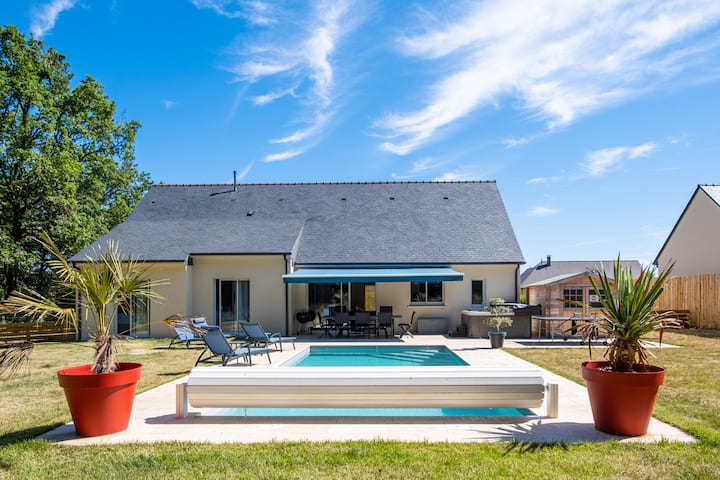 Gîte Seigneurie -Piscine & Spa - Saumur