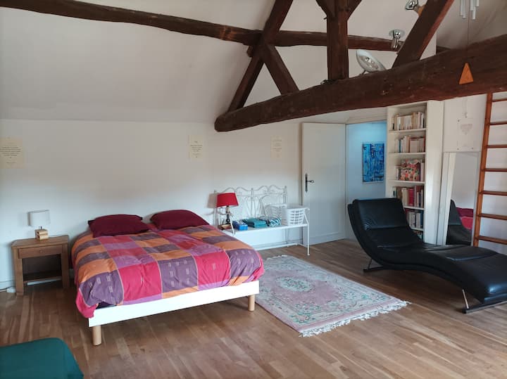 Grande Chambre Dans Maison Calme Proche Du Parc - Fontainebleau