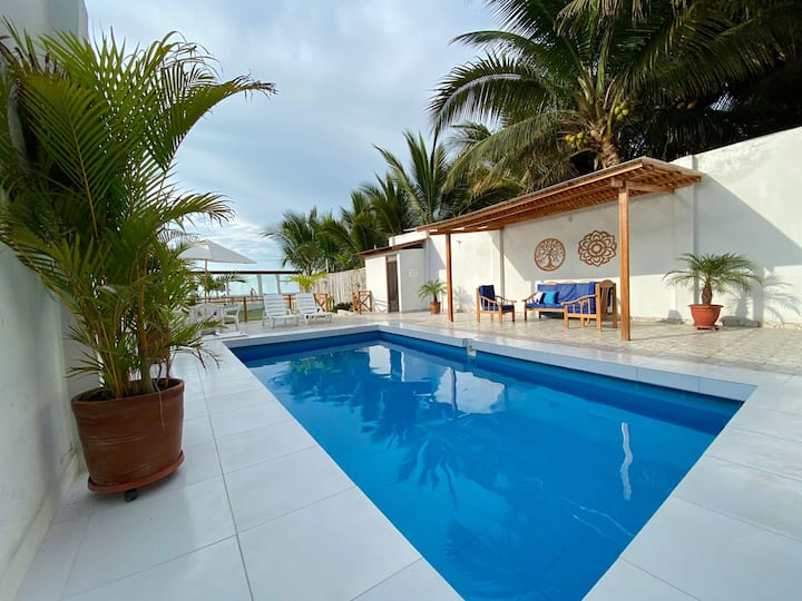 Casa De Playa Brisa Del Mar -Frente Al Mar - Caleta Cruz