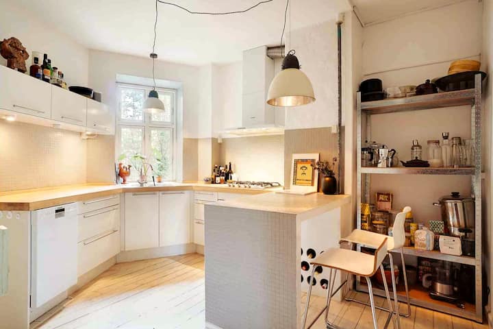 Fantastic Vesterbro Apartment For Families! - Copenhagen