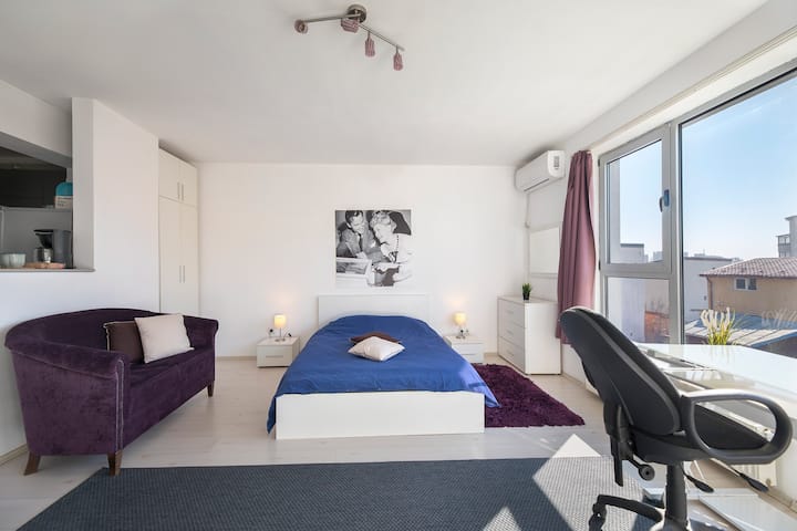 Bright, Modern Studio Perfect For Remote Work - Chitila