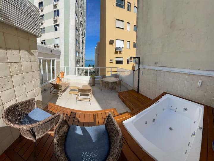 Stunning Ipanema Remodeled Ocean View Penthouse - Ipanema
