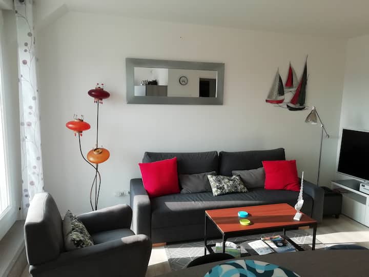 Appartement Très Proche De La Mer Avec Terrasse - Pléneuf-Val-André