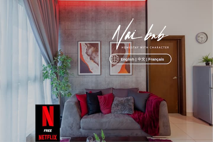 Fifty Shades Of Grey 1-bedroom Apt, Infinity Pool - Kuala Lumpur