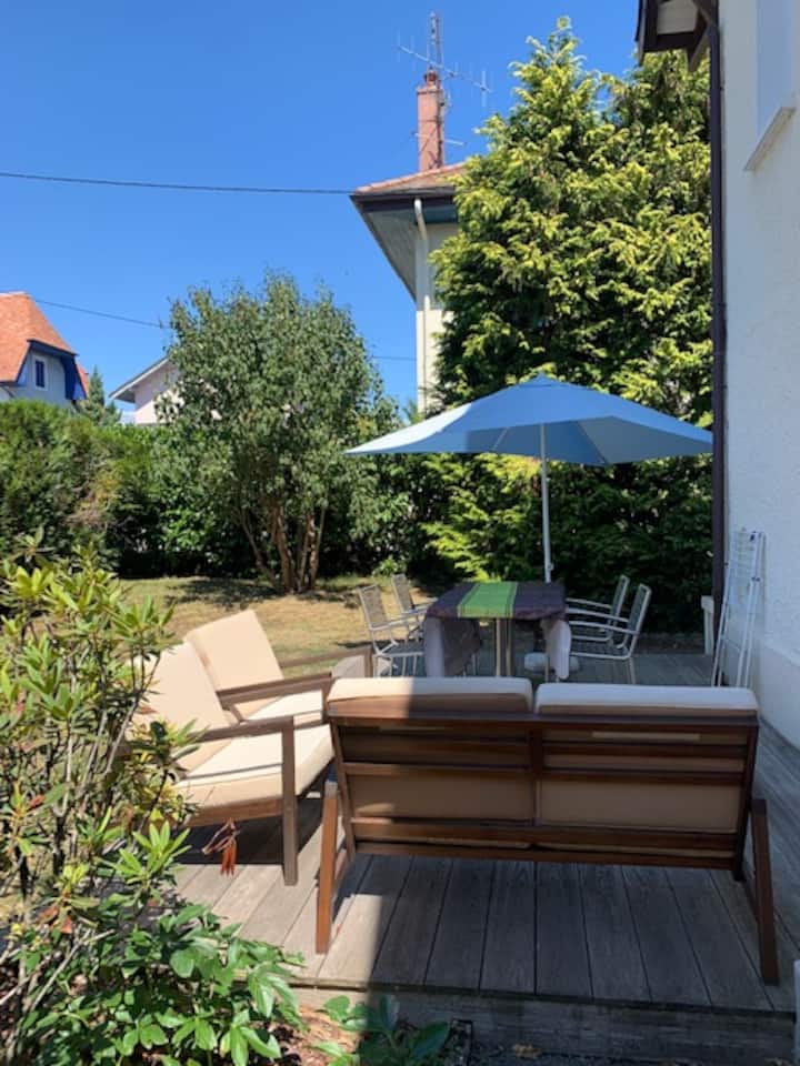 Belle Maison De Ville Rénovée " Iris Cottage". - Lake Geneva