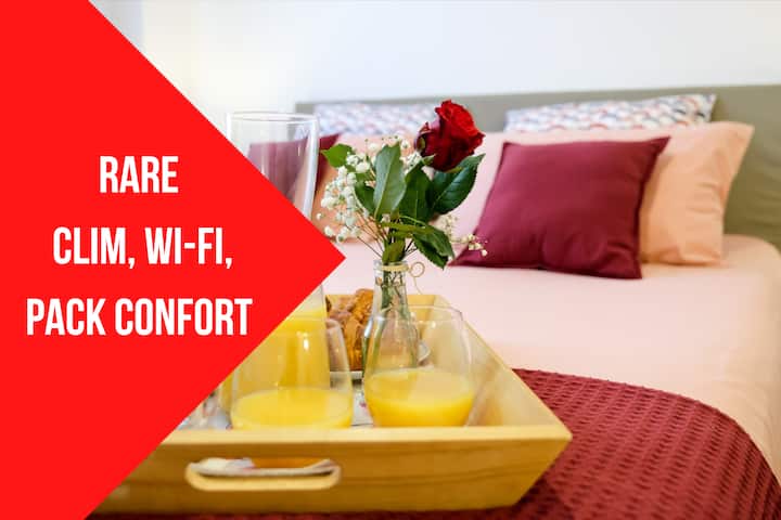 Rare : Centre, Climatisation, Wifi Rapide, Confort - Avignon