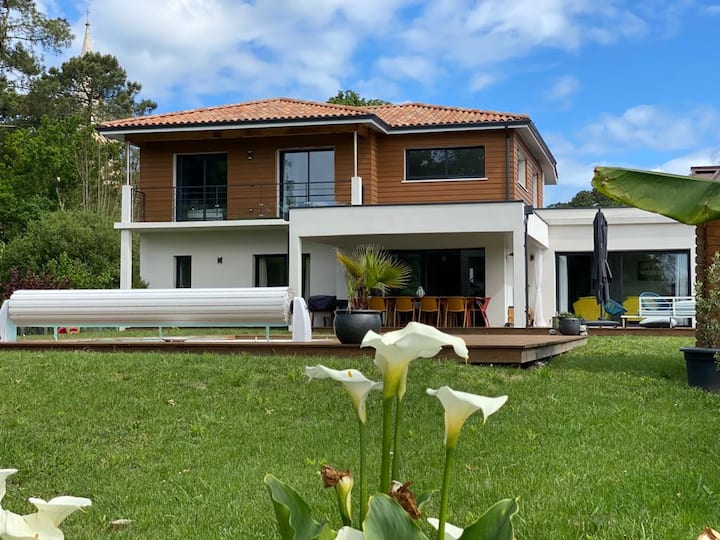 Hossegor - Villa Familiale Avec Piscine Chauffée - Hossegor