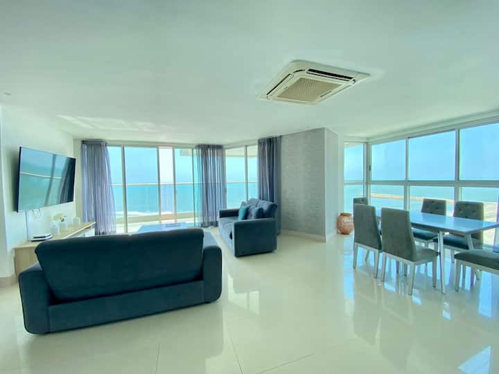3br Penthouse Beachfront - Cartagena