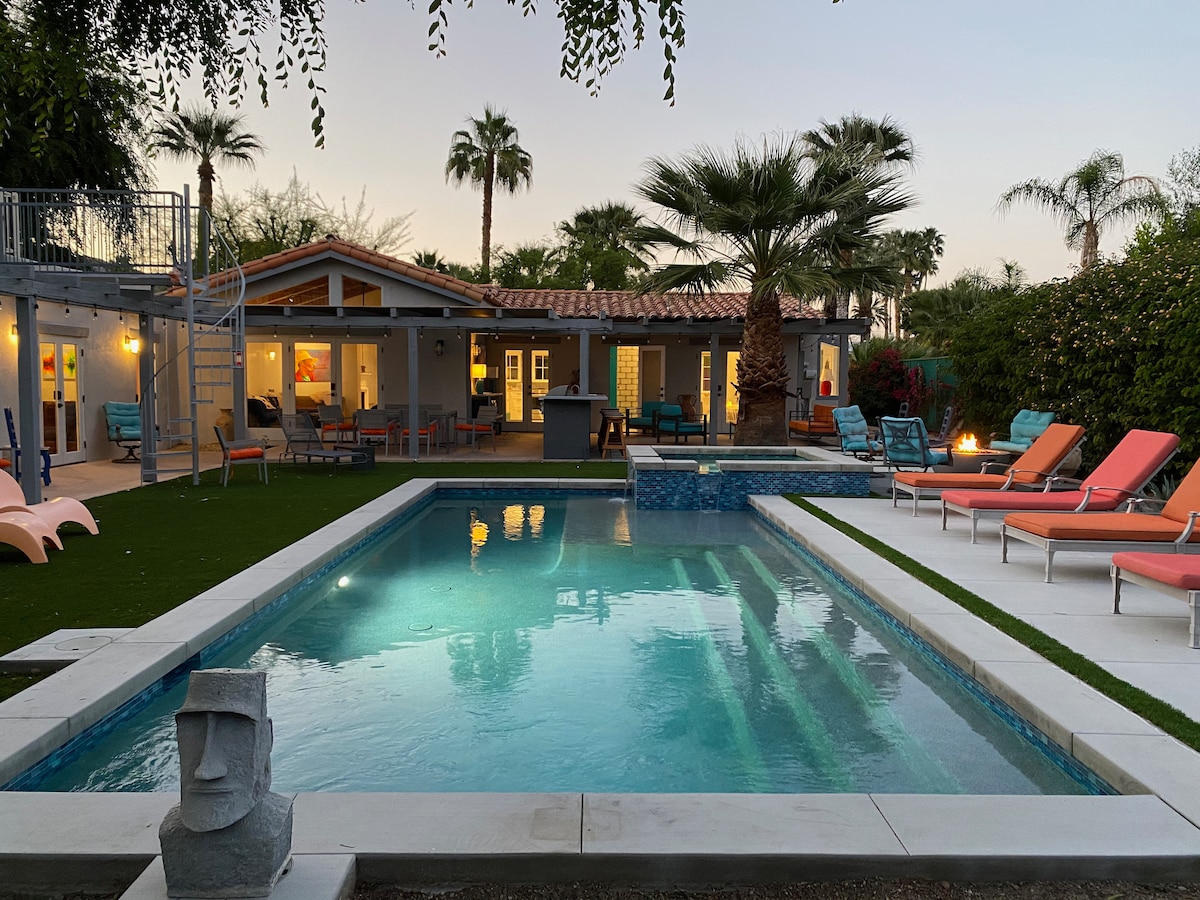 Stylish Palm Springs Compound - Houses for Rent in Palm Springs ...
