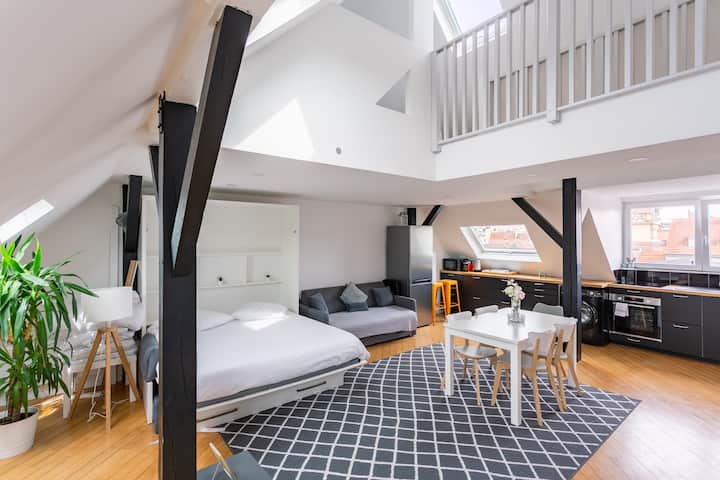 Très Beau Loft Proche Du Centre De Strasbourg - Strasburgo