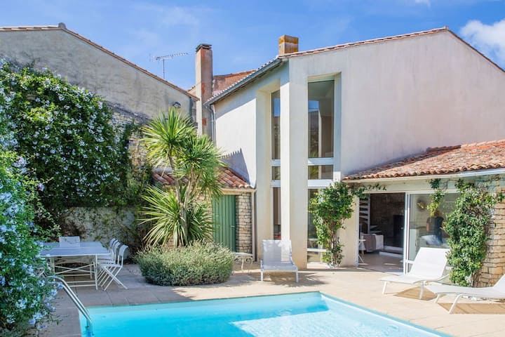 Villa à Louer Sur L'île De Ré Avec Piscine - Île de Ré