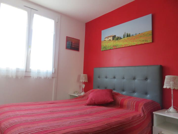 Nice Nord 2 Pieces Calmes,wifi,clim,balcon,parking - Nice