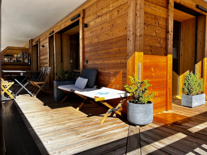Appart. Spacieux Avec Grande Terrasse Plein Soleil - L'Alpe d'Huez