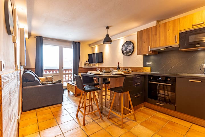 Grand Apt. Val Thorens,40m², 6 Per, Valthosun - Val Thorens