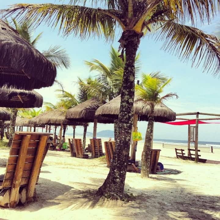 Apê Popular Sesc, Riviera, Centro, Home Office - Bertioga