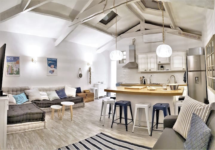 Old Town - Marine Penthouse - 150m From The Sea - Nice