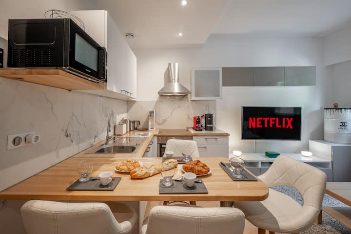 Cosy And Quiet Apt Only, 2 Min From The Port Nice - Nice