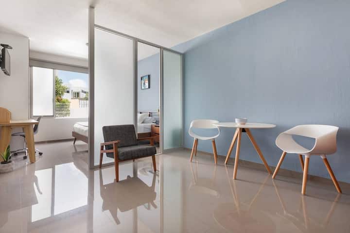 Lujosa Suite Para 2 En Casa Fatima Providencia - Guadalajara