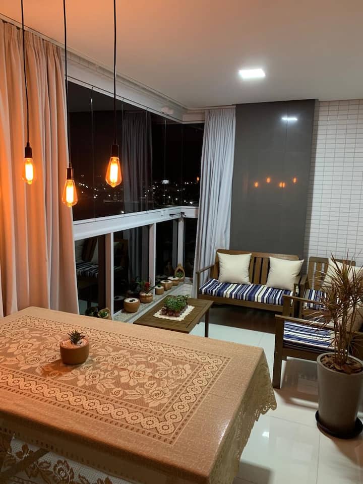 Apto Novo- áRea Nobre Da Praia Do Morro Wifi 400mb - Guarapari