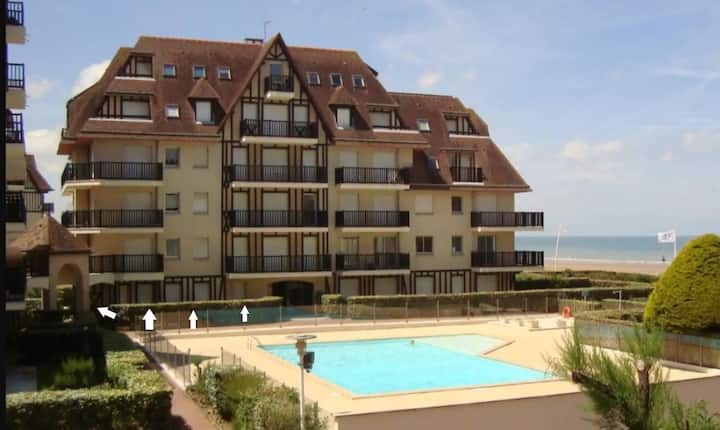 Cabourg : Front De Mer Apt 52 M² Avec Jardin - Cabourg