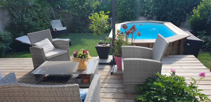 Charmante Villa Avec Piscine - Salon-de-Provence