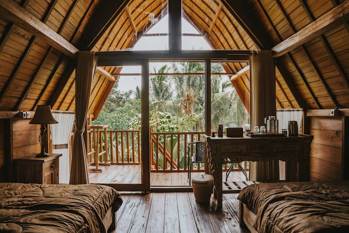 Jungle Eco Resort, Lumbung Queen Kusfarm Bali - Bali