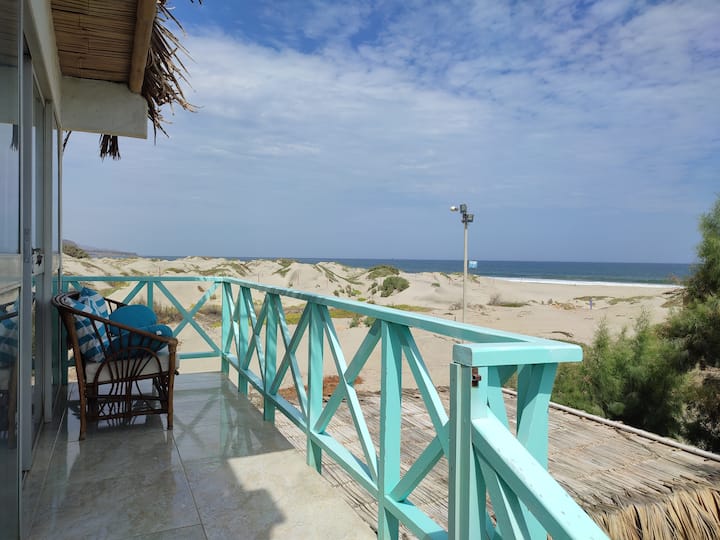 Casa En Condominio Equipada 100m De La Playa - Organos