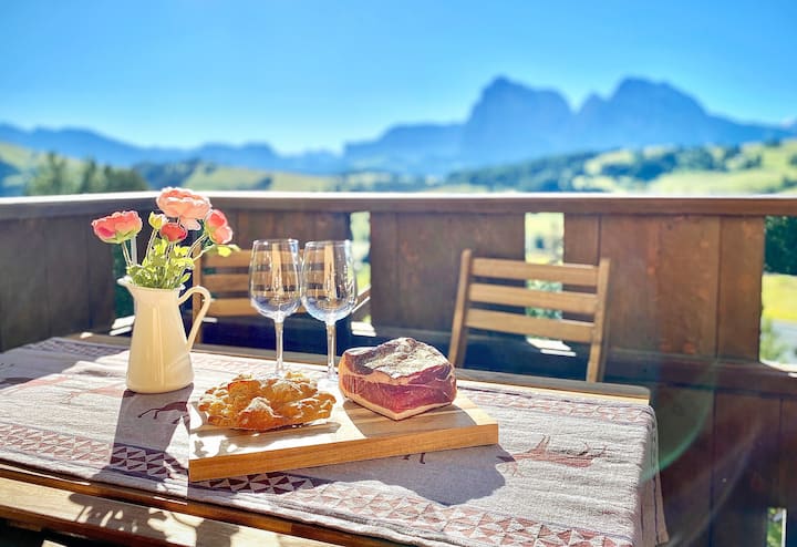 Charming Apartment With Splendid View - Castelrotto