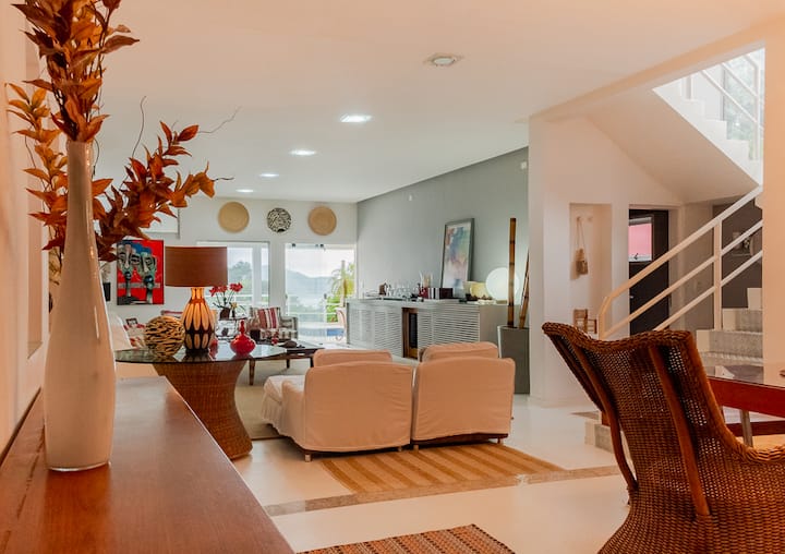 Mansão Com Vista Mar. Piscina, ÁRea Gourmet, Sauna - Brasil