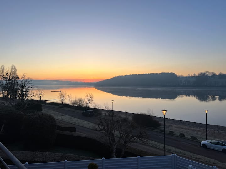 Maison Cadre Paisible Avec Superbe Vue Sur Le Lac - Langres