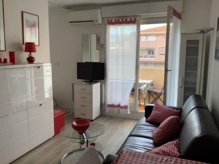 Appt Terrasse S/ Jardin, 100m  Plage, Garage Fermé - Sainte-Maxime