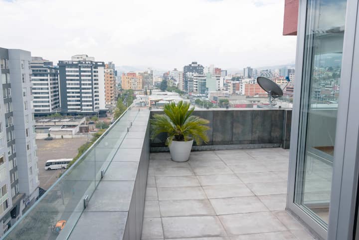 Penthouse Con  Espectacular Vista 2 Hab. - 