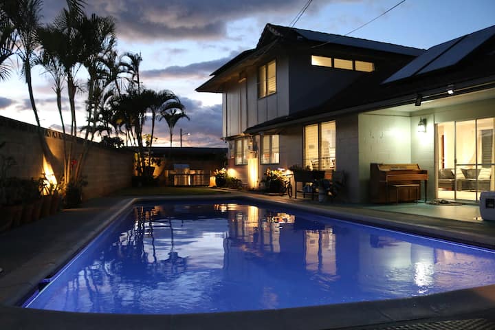 Lux Home W/ Private Pool, City/mount View - Honolulu, HI