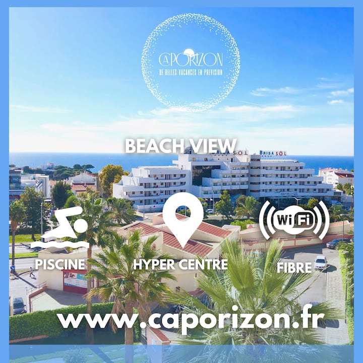 😄Caporizon Albufeira Vue Incroyable Avec Piscine - Albufeira