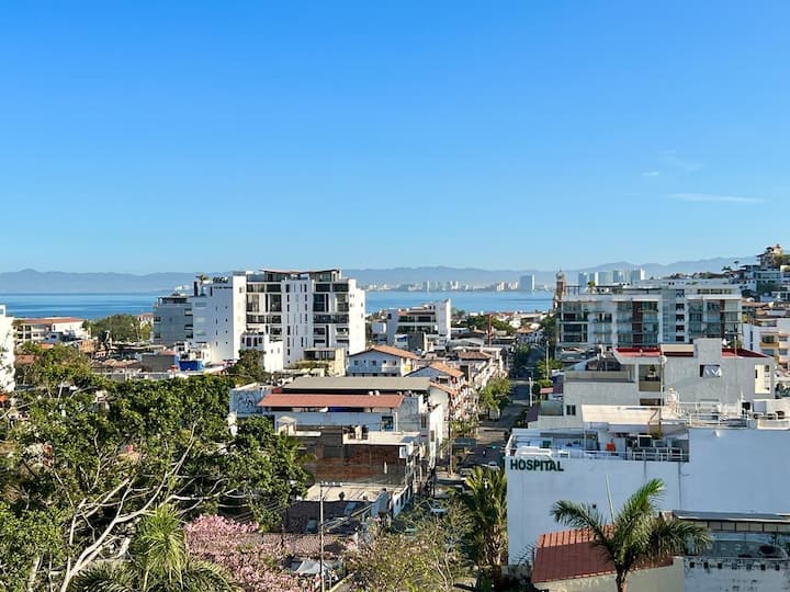 Stunning Views, 2br, 2bth, Gym In Romantic Zn - Puerto Vallarta