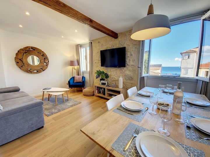 Le "Porto Marino"- Vue Mer, Parking, Climatisation - Antibes