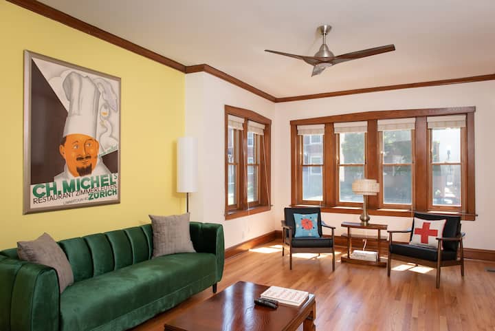 Spacious 3br 1ba In Ideal Roscoe Village Location - Hanson Park - Chicago