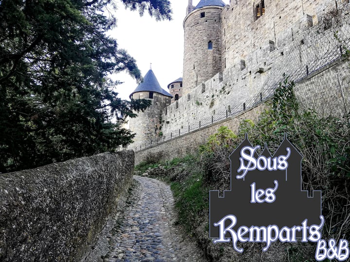 Rue Des Remparts Les Courtines - Carcasona