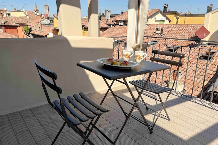 Terrazza Panoramica Nel Cuore Di Bologna - Bologna