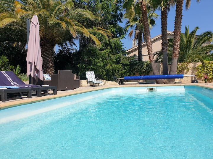 Fréjus Villa 6/7pers T3 Grde Piscine Privée - Fréjus